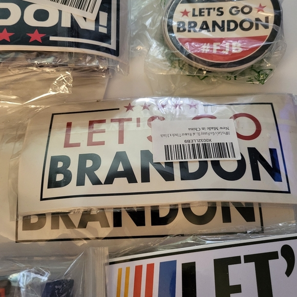 Let's Go Brandon | Other | Salelets Go Brandon Stickers Face Masks ...